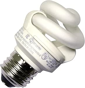 TCP 48905SS 5-watt 2700-Kelvin Full Springlamp CFL Shatter Coat ...