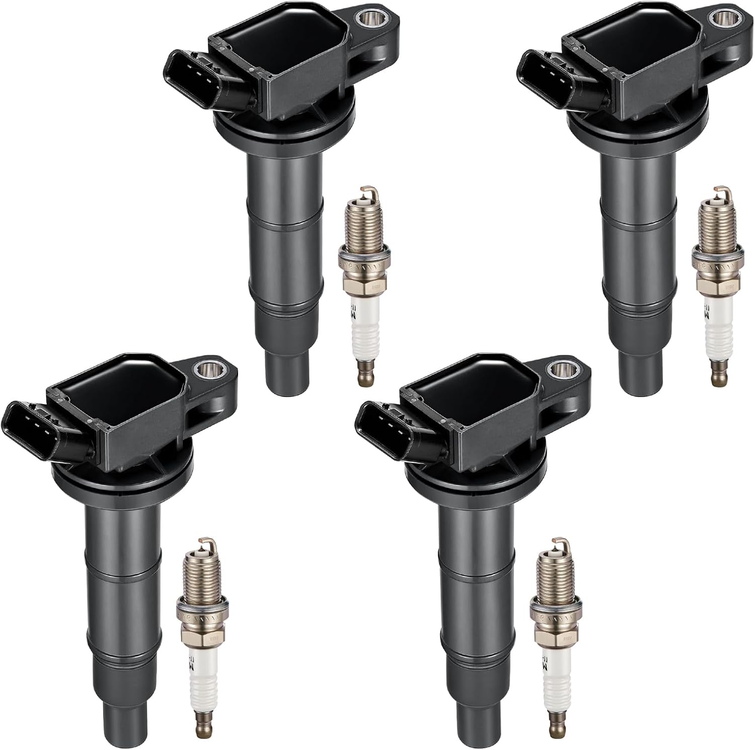 Amazon.com: SYKRSS Set of 4 UF333 Ignition Coil Pack and 7092 Spark ...