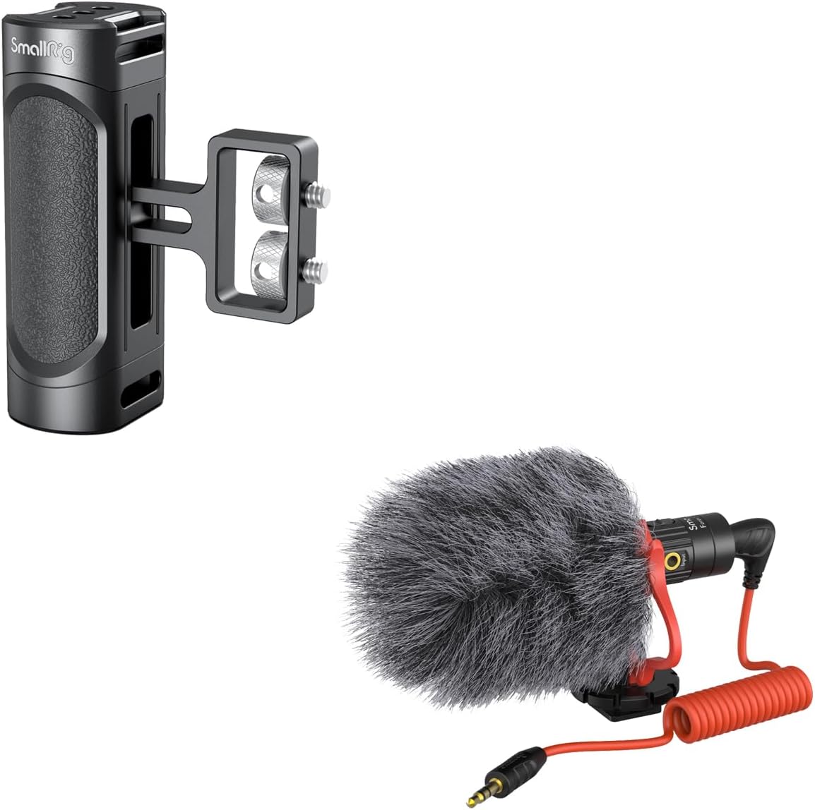 Amazon.com: Bundle: SmallRig Mini Side Handle and SmallRig Shotgun Mic ...