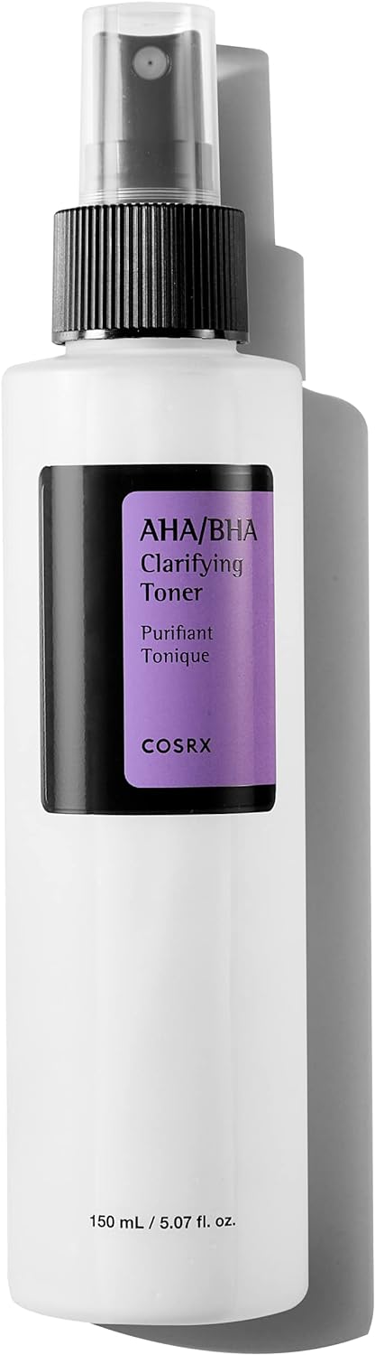 COSRX AHA/BHA Clarifiant Traitement Tonique, 150 ml | Spray exfoliant ...