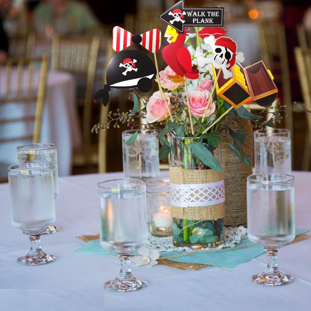 Pirate Party Supplies with 31pcs of Pirate-themed Decorations in Nepal ...