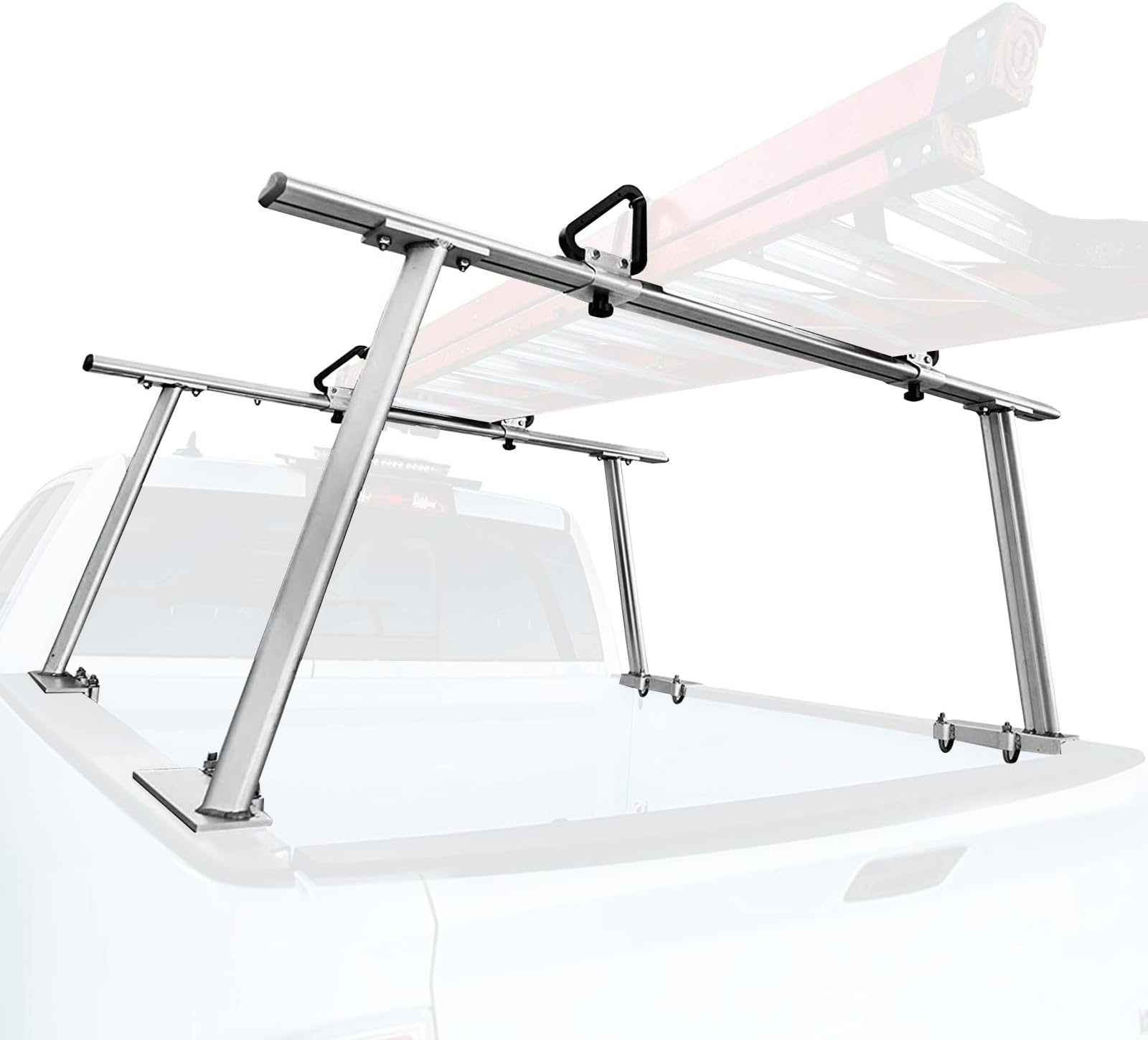 Amazon.com: Partree Universal Pickup Truck Ladder Rack,Adjustable ...