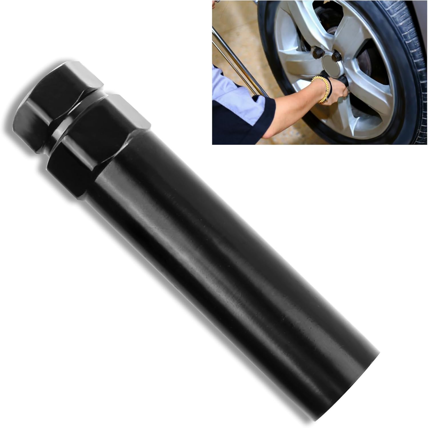 Small 6 Spline Lug Nut Socket,Wheel Lock Key Replacement for ...