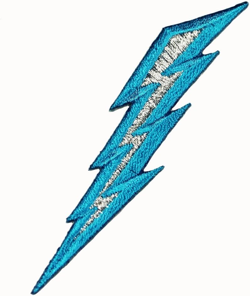 Amazon.com: Embroidered Lightning Patch for Clothes and Accessories ...