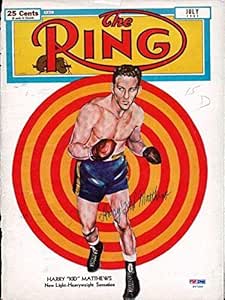 Harry "Kid" Matthews Autographed Signed The Ring Magazine Cover - PSA ...