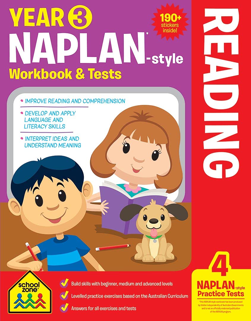 Year 5 NAPLAN*-style Reading Workbook & Tests : Hinkler: Amazon.com.au ...