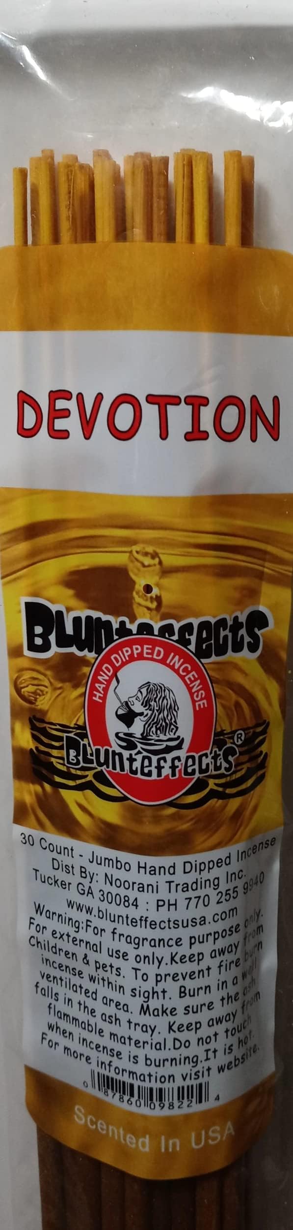 Amazon.com: Blunteffects Vanilla 19 Inch Jumbo Incense Sticks - 30 ...