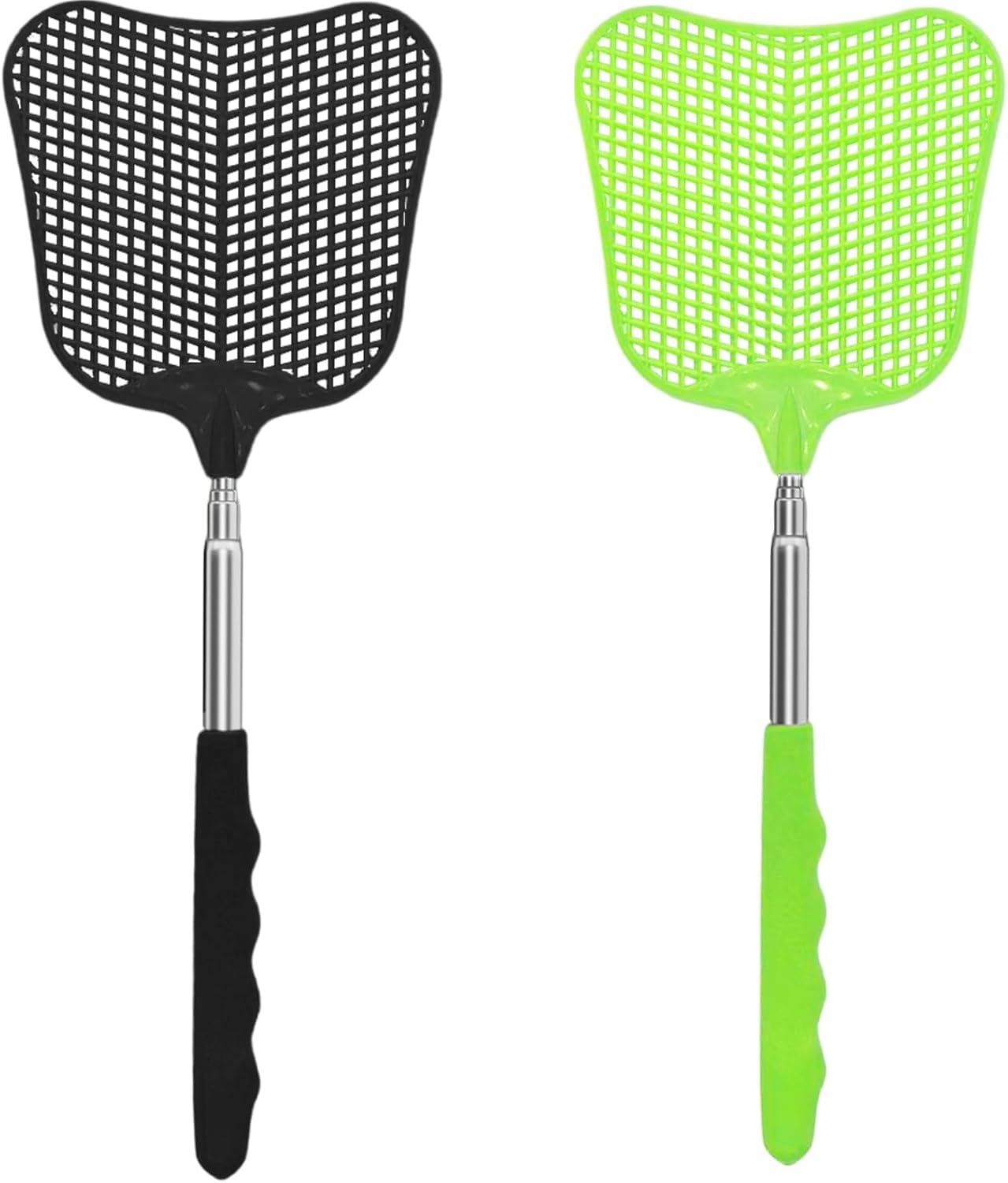 Amazon.com: MYSTICHOME Fly Swatter 2 PCS, Durable Heavy Duty Plastic ...