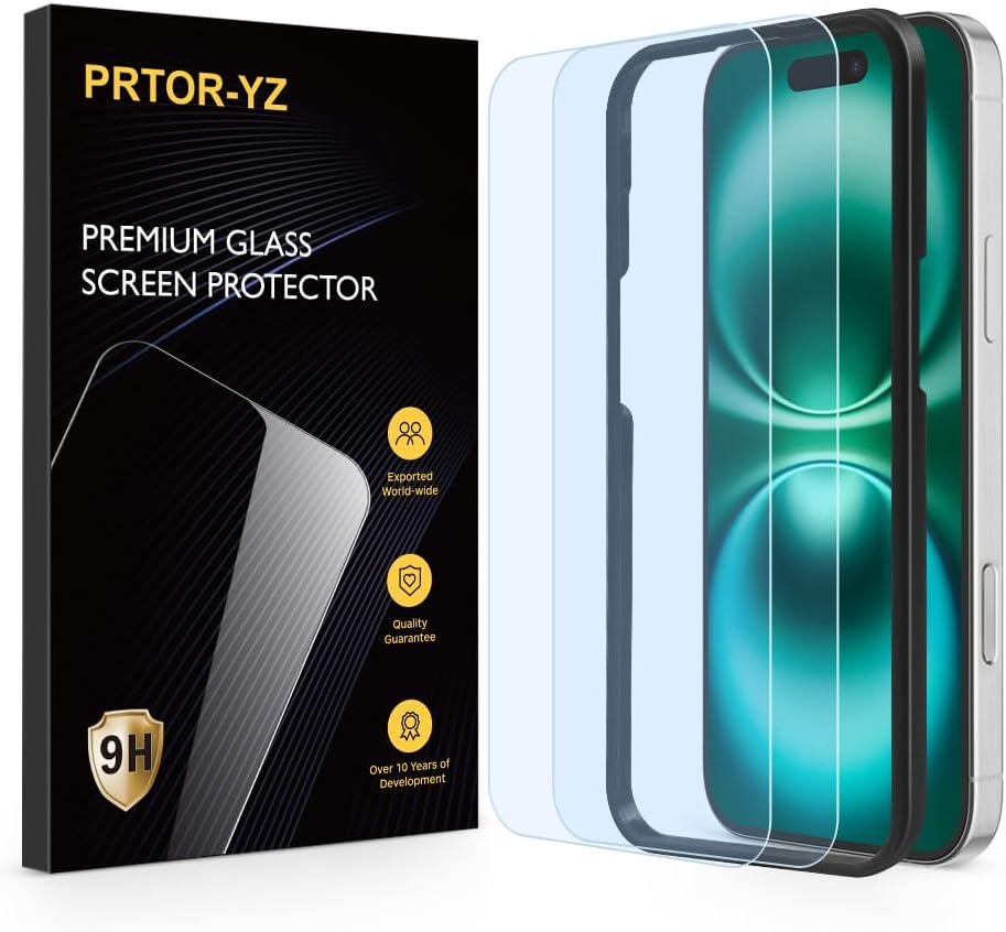Amazon.com: PRTOR-YZ [2 Pack] Anti-Blue Light Screen Protector for ...