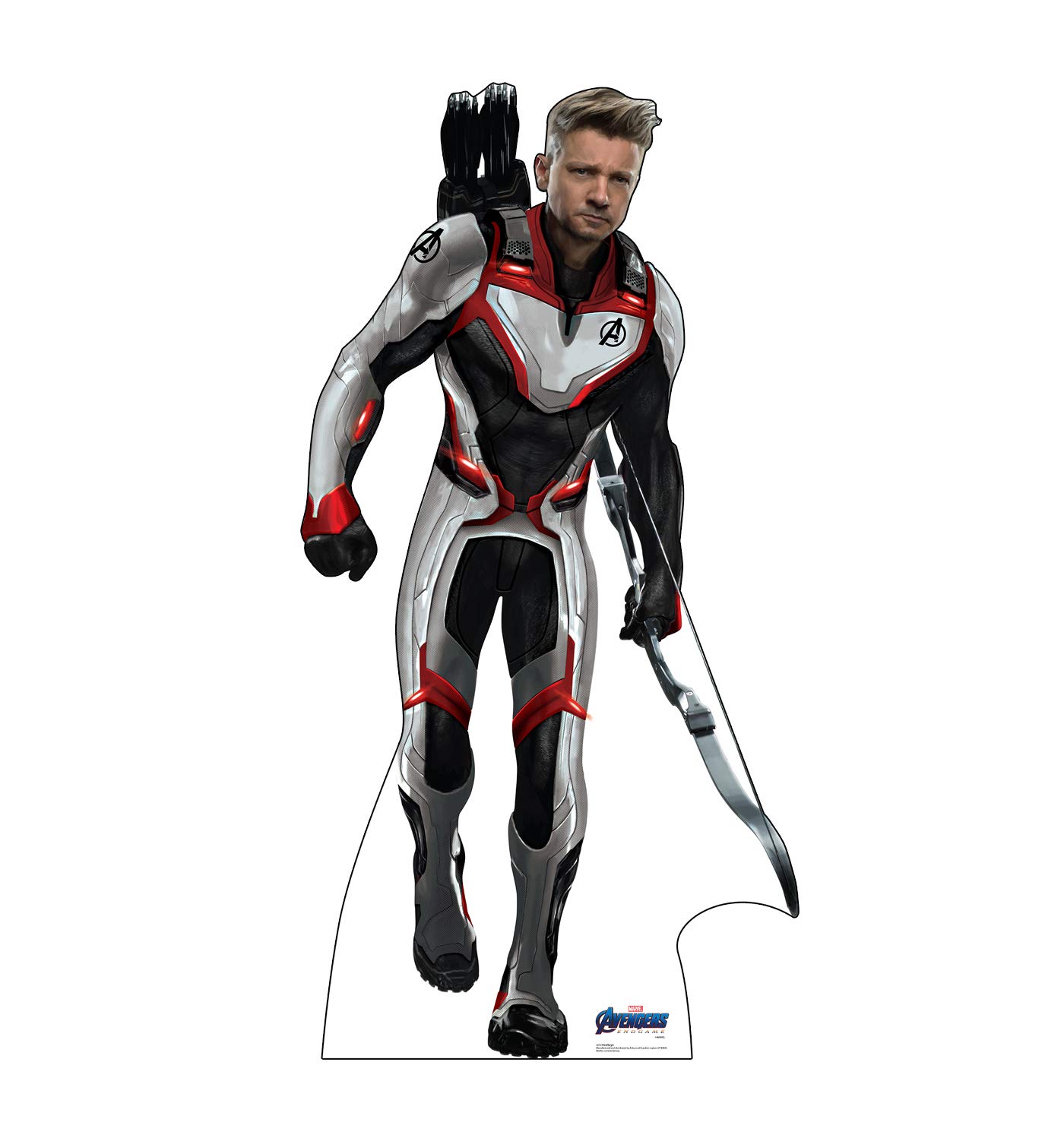 Advanced Graphics Hawkeye Life Size Cardboard Cutout Standup Marvels ...