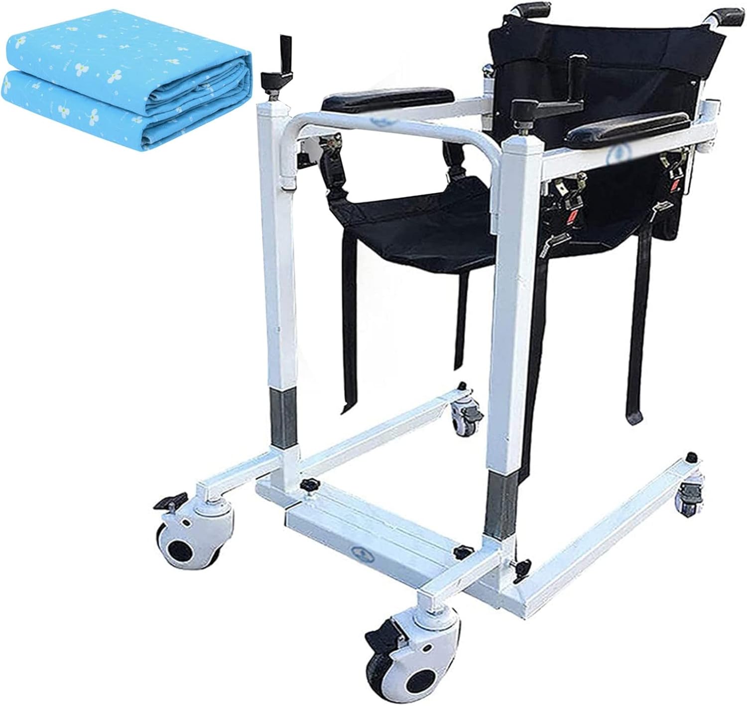 Amazon.com: Portable Patient Lift, Steel Transport Wheelchair ...