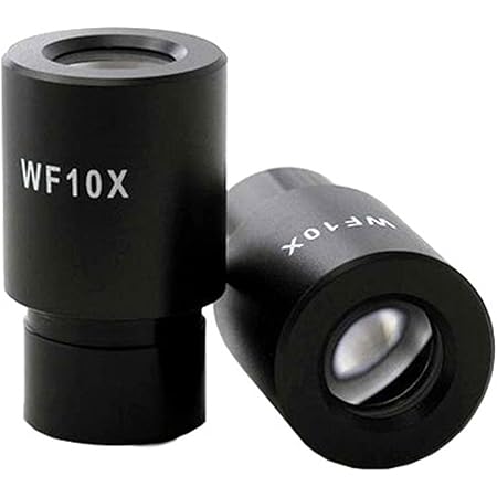 Amazon.com: AmScope EP10X23 Pair of WF10X Microscope Eyepieces (23mm ...