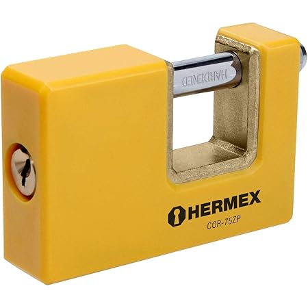 Hermex CAI-60A, Candado de acero, máxima seguridad, 60mm, llave anti ...