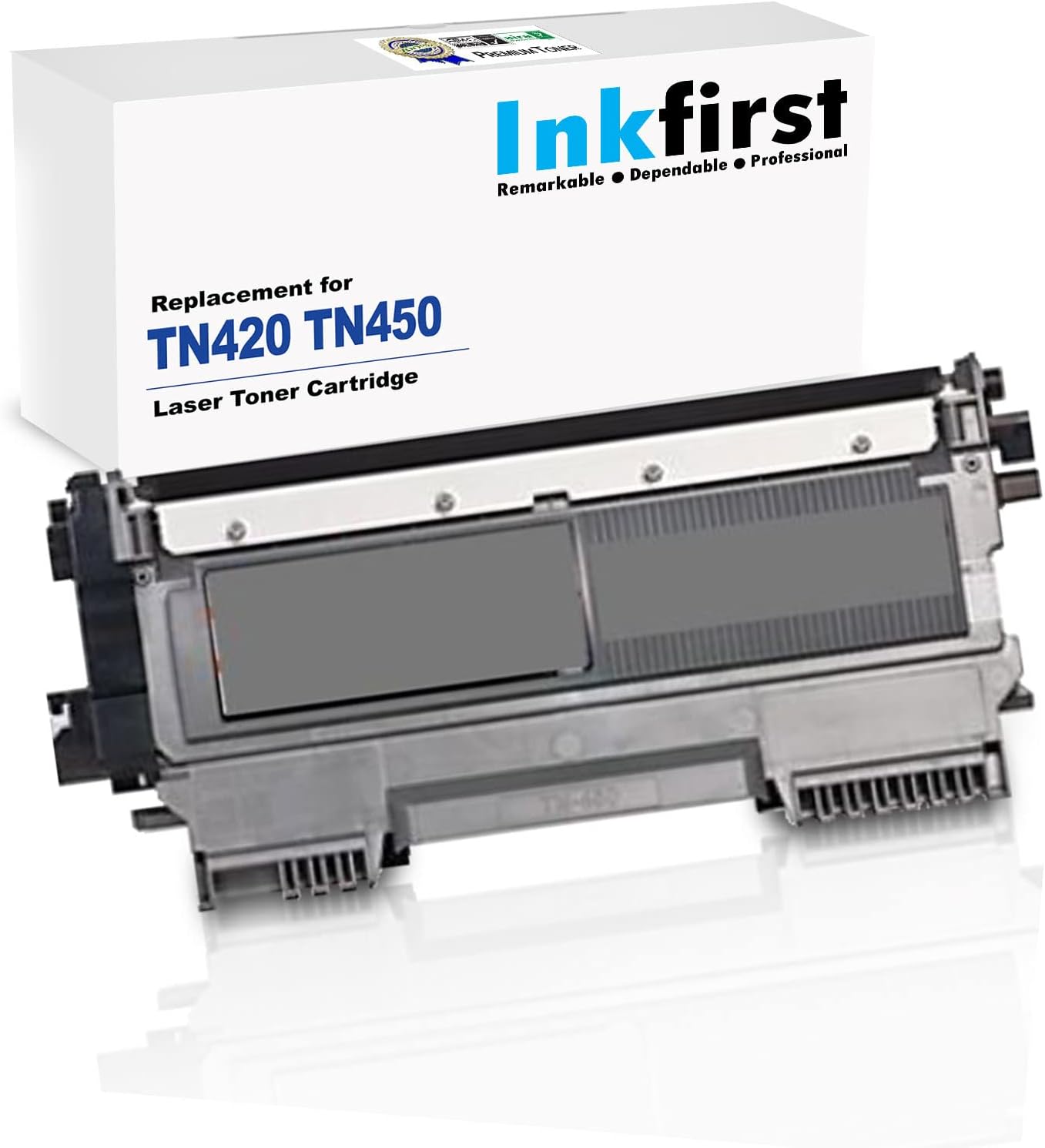 Inkfirst Toner Cartridge TN-420 (TN420) TN-450 (TN450) Compatible ...