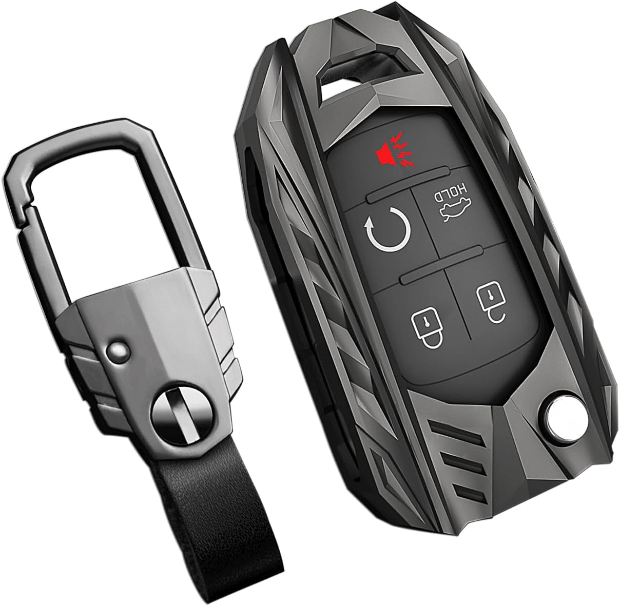 Amazon.com: TANDRIVE Key Fob Cover for 2022 2023 2024 Chevy Silverado ...