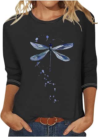 Summer Tops for Women 2025 Aesthetic Cute Sunflower Graphic Tees Casual ...