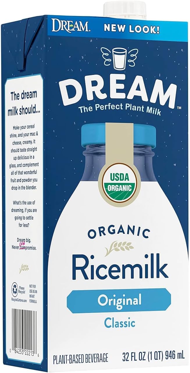 Amazon.com: Rice Dream Rice Milk Drink, Classic Low Fat Vanilla, Vegan ...