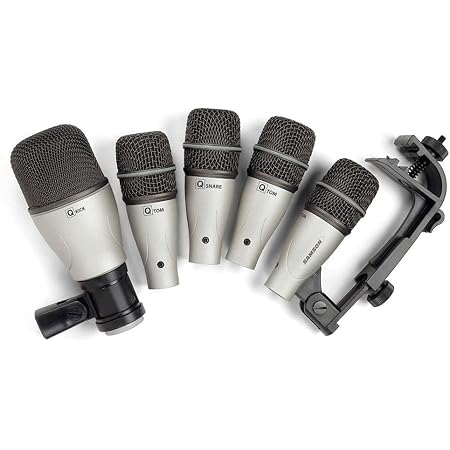 MICROFONO PARA BATERIA SAMSON 5KIT - Pack 5 micros batería : Amazon.es ...