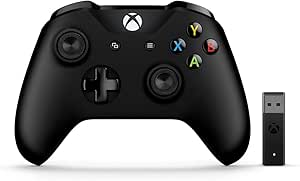 Amazon.com: Microsoft Xbox Wireless Controller + Wireless Adapter for ...