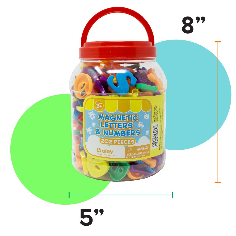 Snapklik.com : 202 Piece Magnetic Letters And Numbers - Great ...