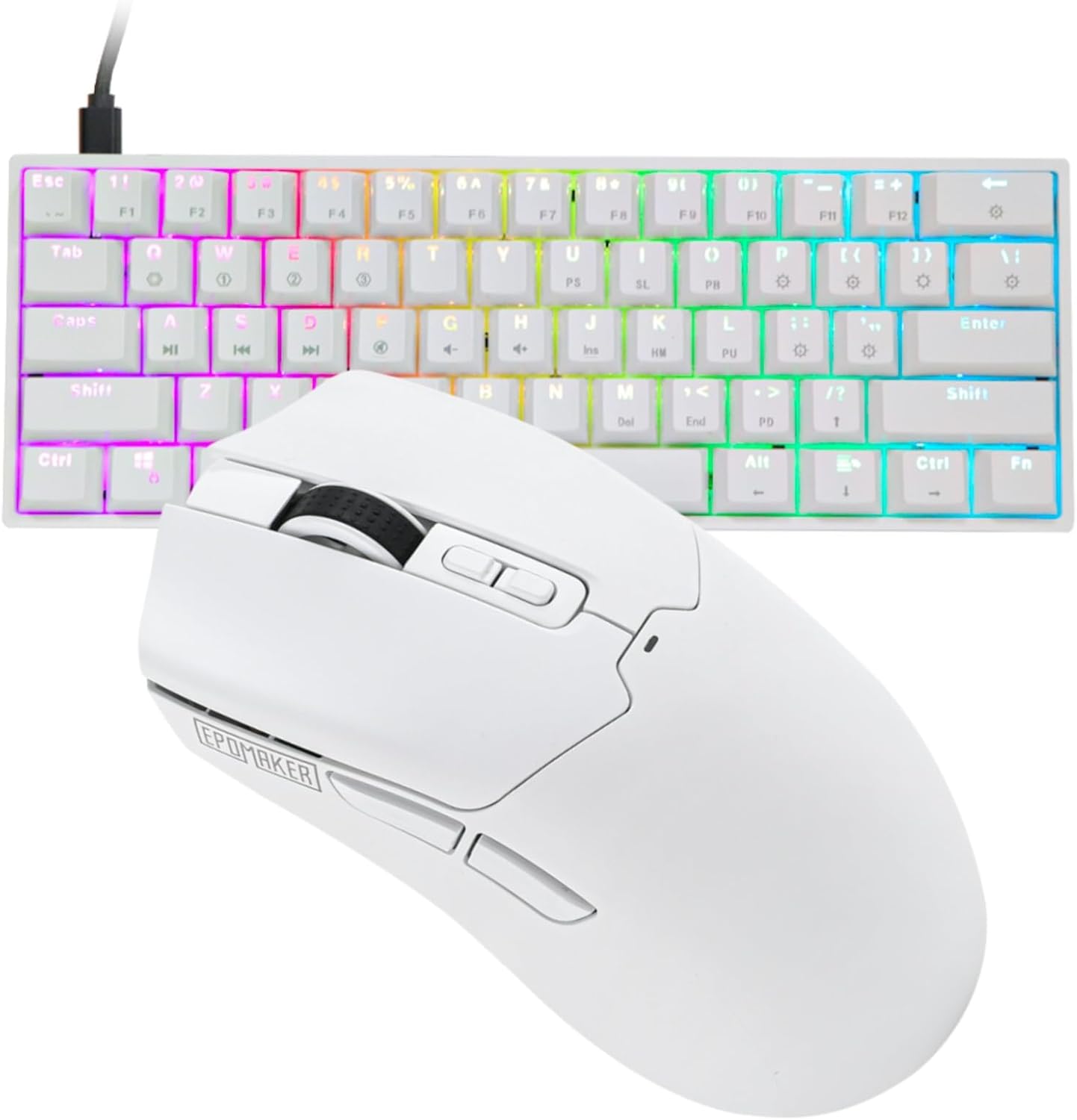 Amazon.com: EPOMAKER SKYLOONG GK61 SK61 61 Keys Hot Swappable 60% ...