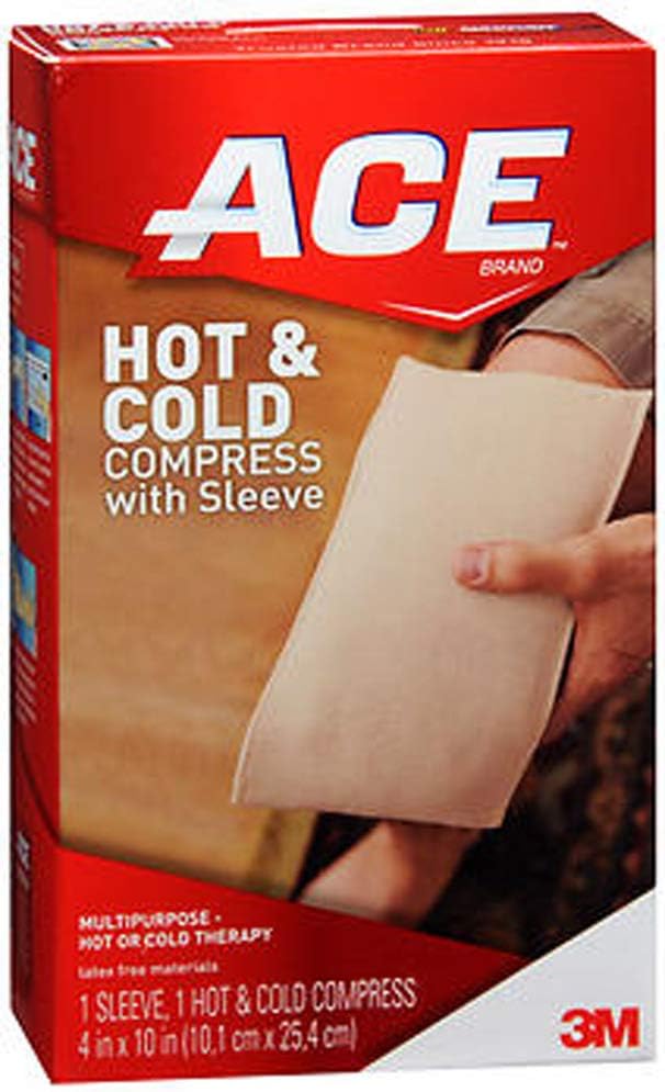 Amazon.com: ACE Reusable Hot/Cold Compress with Sleeve, Works for hand ...