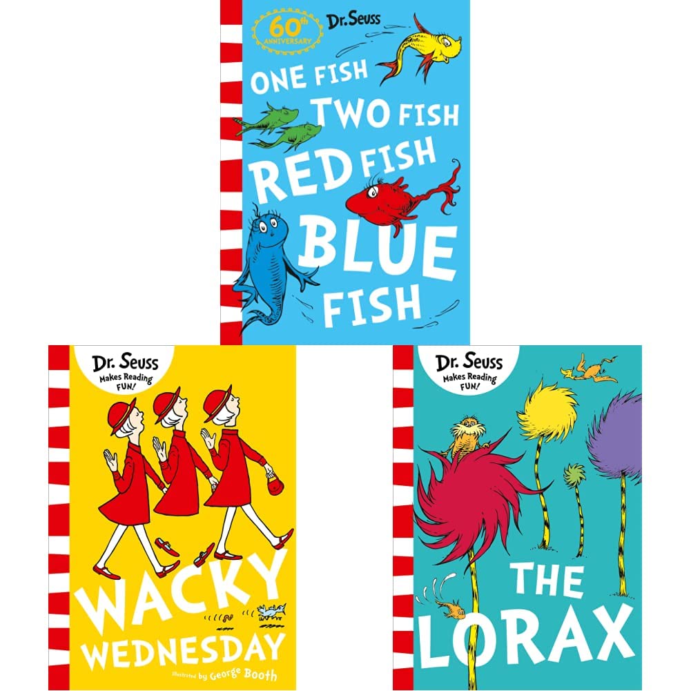 Buy One Fish, Two Fish, Red Fish, Blue Fish (Pb Om)+The Lorax: The ...