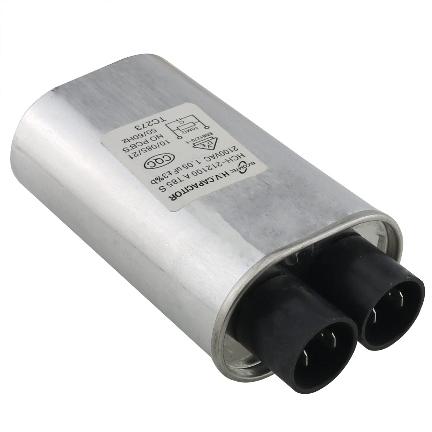 Amazon.com: Microwave High Voltage Capacitor CHENJIN 1.05 MFD uF ...