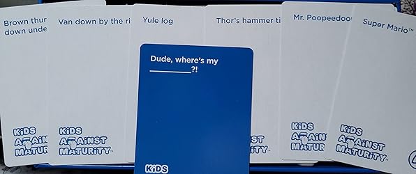 Kids Against Maturity: Card Game for Kids and Families, Super Fun ...