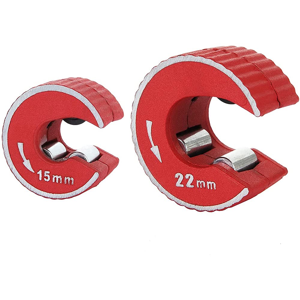 Souhgaue 2PCS 15mm & 22mm Copper Pipe Cutter Mini Auto Pipe Slice Tool ...