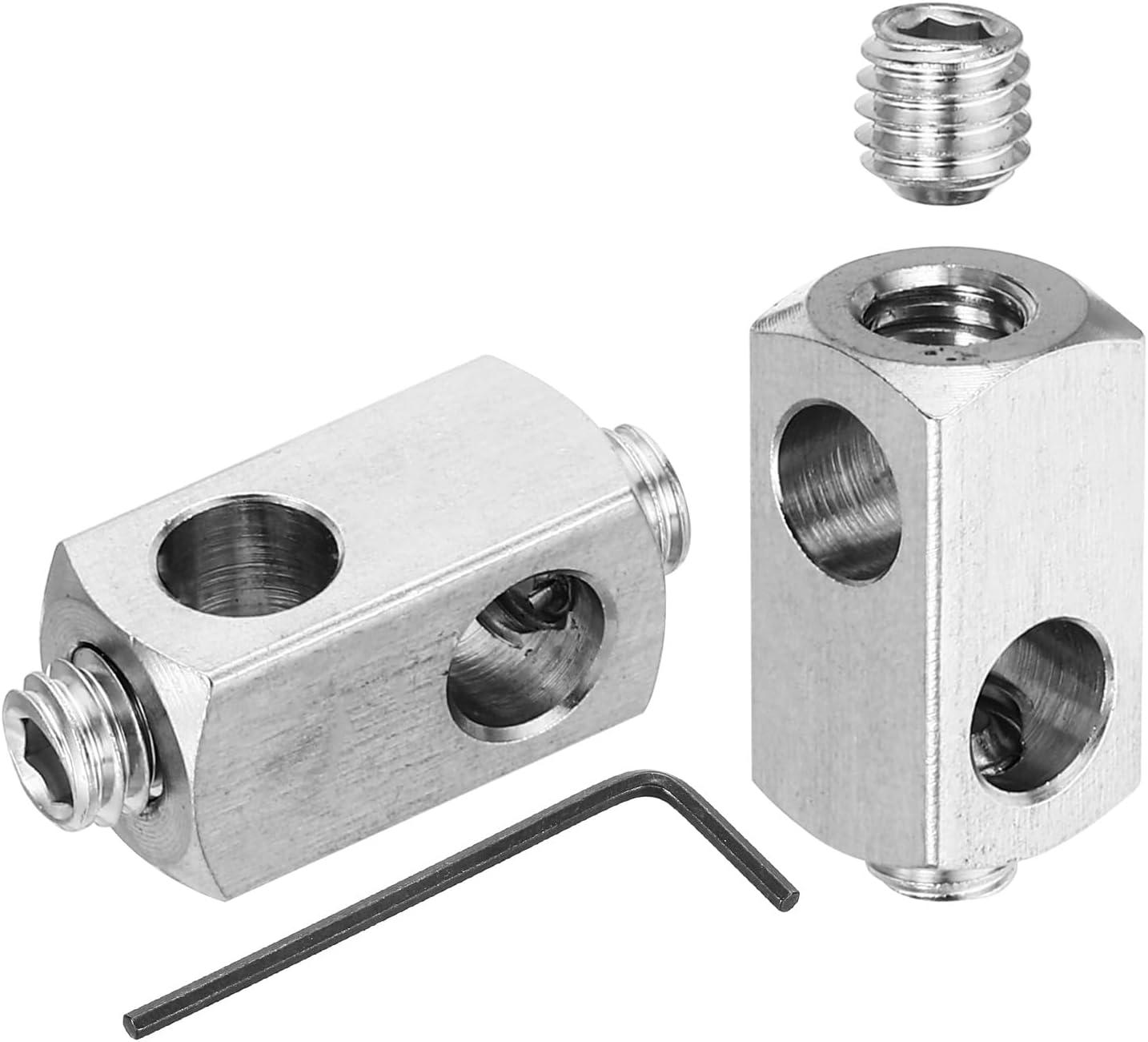 Amazon.com: PATIKIL Cross Wire Rope Clips Set, 2 Pack 304 Stainless ...