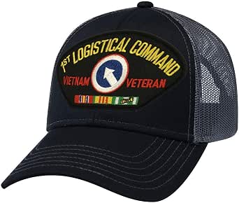1st Logistical Command Vietnam Veteran Mesh Back Cap at Amazon Men’s ...