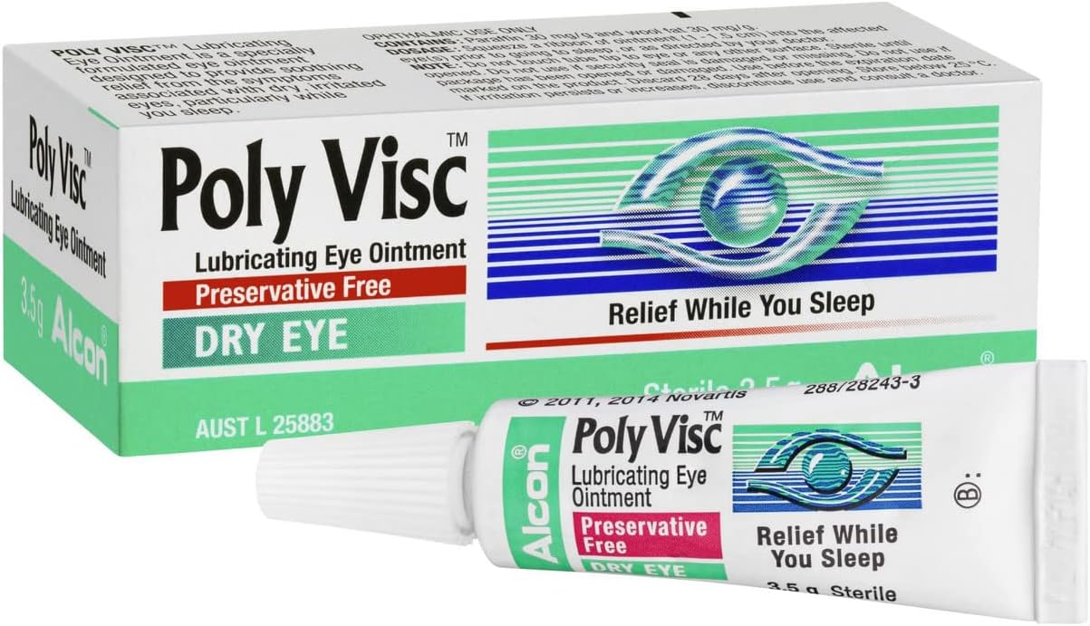 Polyvisc Eye Ointment 3.5 g : Amazon.com.au: Health, Household ...
