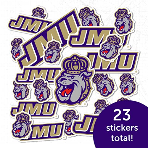 Snapklik.com : James Madison University Sticker Dukes JMU Stickers ...