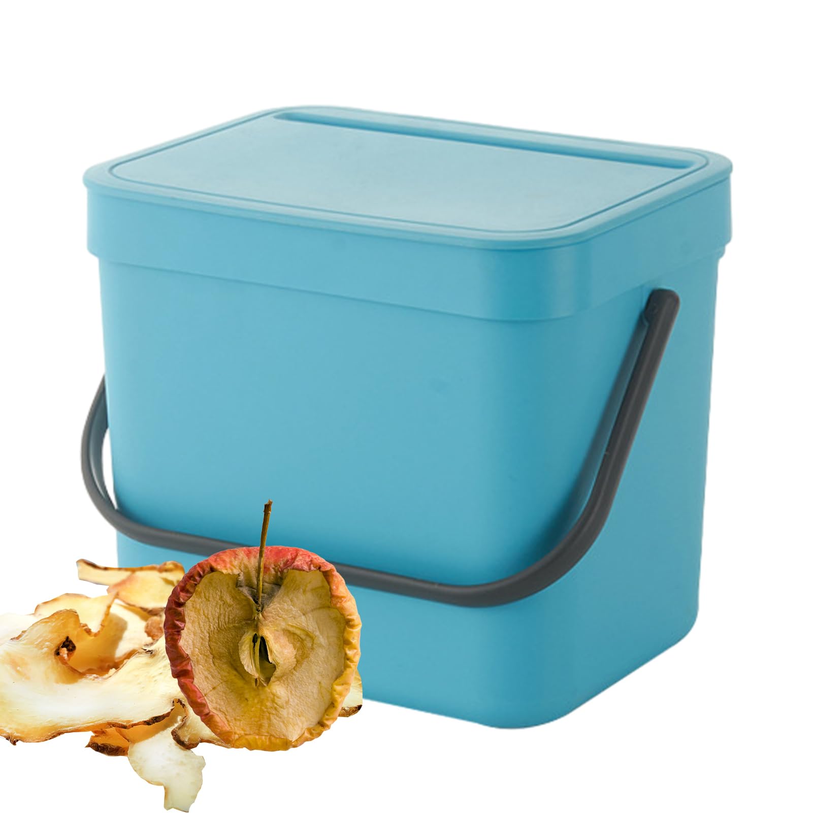 Amazon.com: Kitchen Trash Can with Lid, Hanging Trash Can Small Kitchen ...