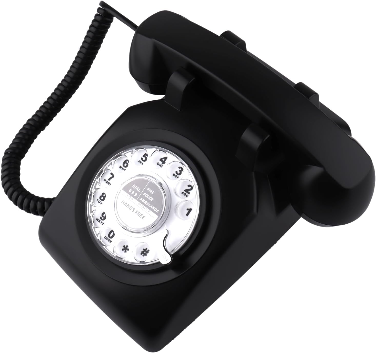 Amazon.com : Rotary Phone, MCHEETA 1960's Retro Dial Phone, Classic ...