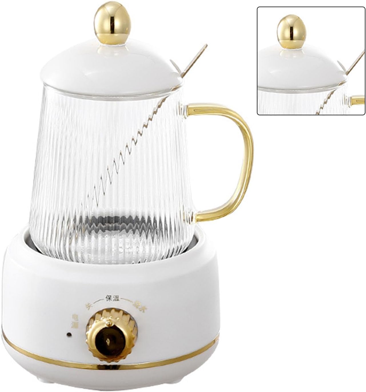 Amazon.com: Fdit 450ml Electric Kettle Stew Cup, Heat Uniformly ...