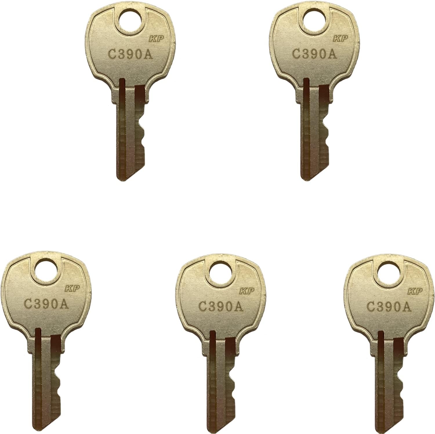 (5) KeyPower Keys for National CompX Cam Locks C390A - Amazon.com