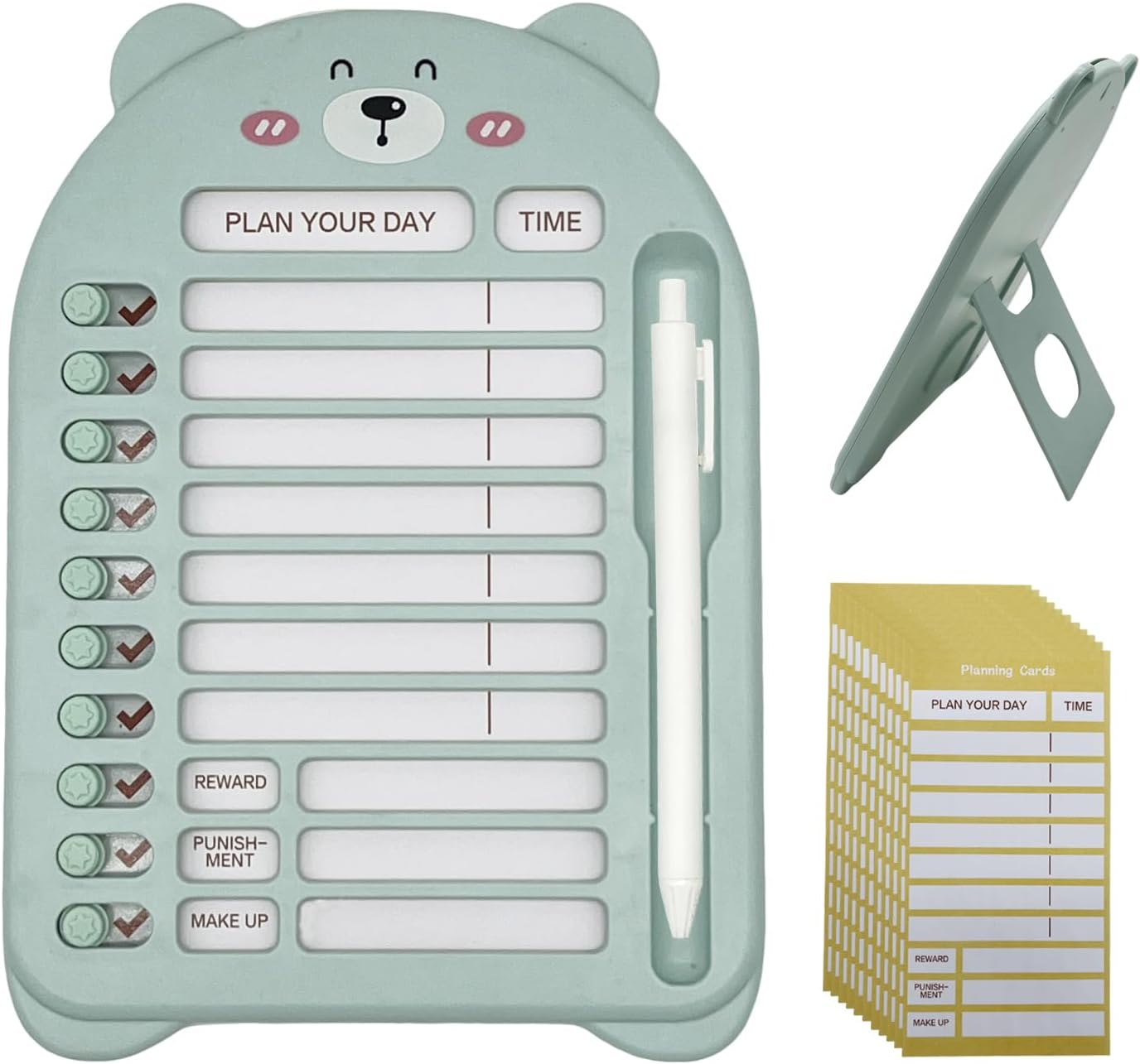 Amazon.com : Chores Chart for Kids Planner board To Do List Checklist ...