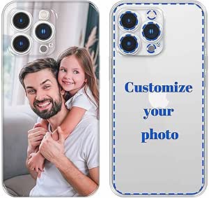 Amazon.com: COOZEBRA Custom Phone Cases Compatible with iPhone 16 15 14 13 12 11 Pro Max Mini X ...