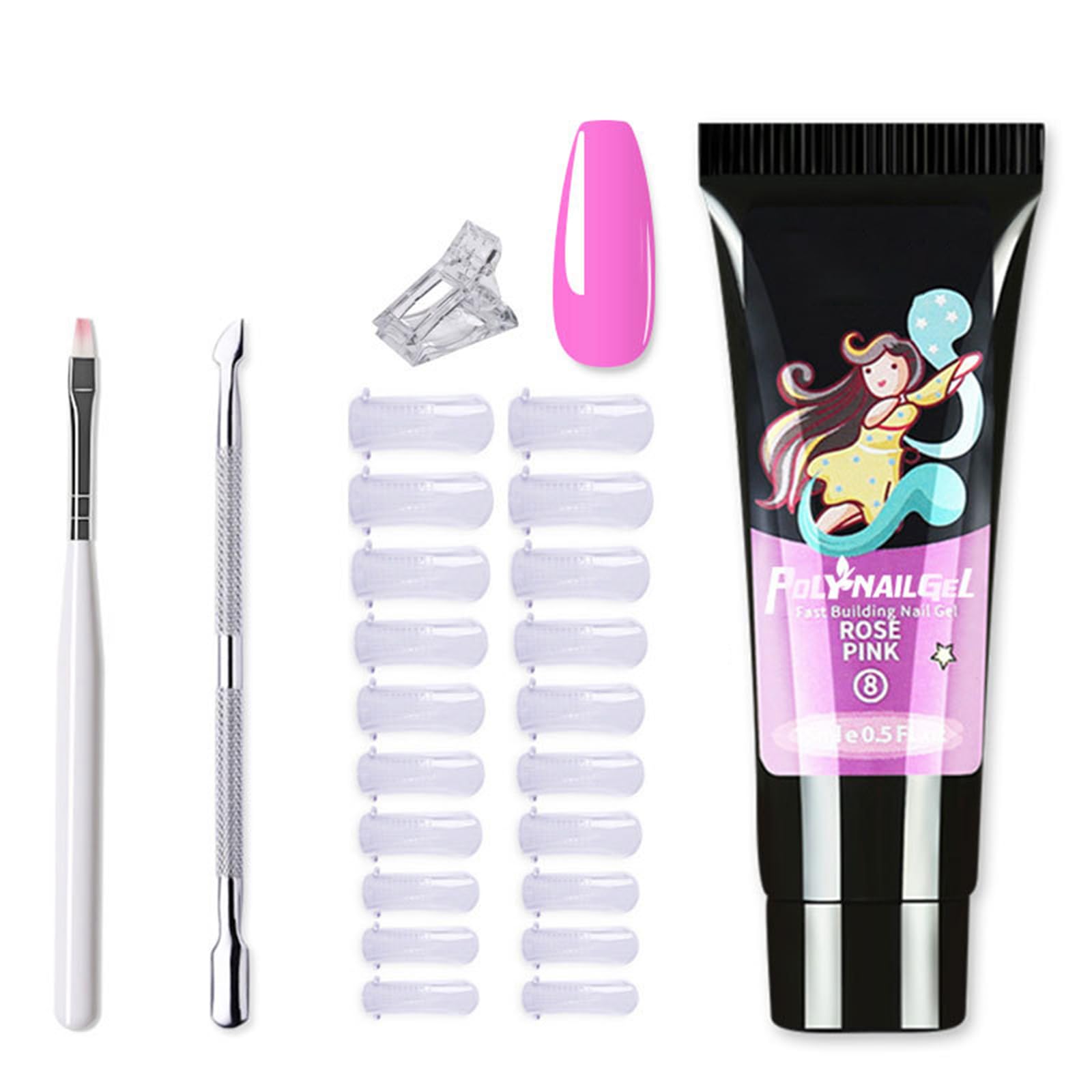 Amazon.com: Nailsala Poly Nail Kit, Nailsala Gel Kit, Nailsala Press on ...