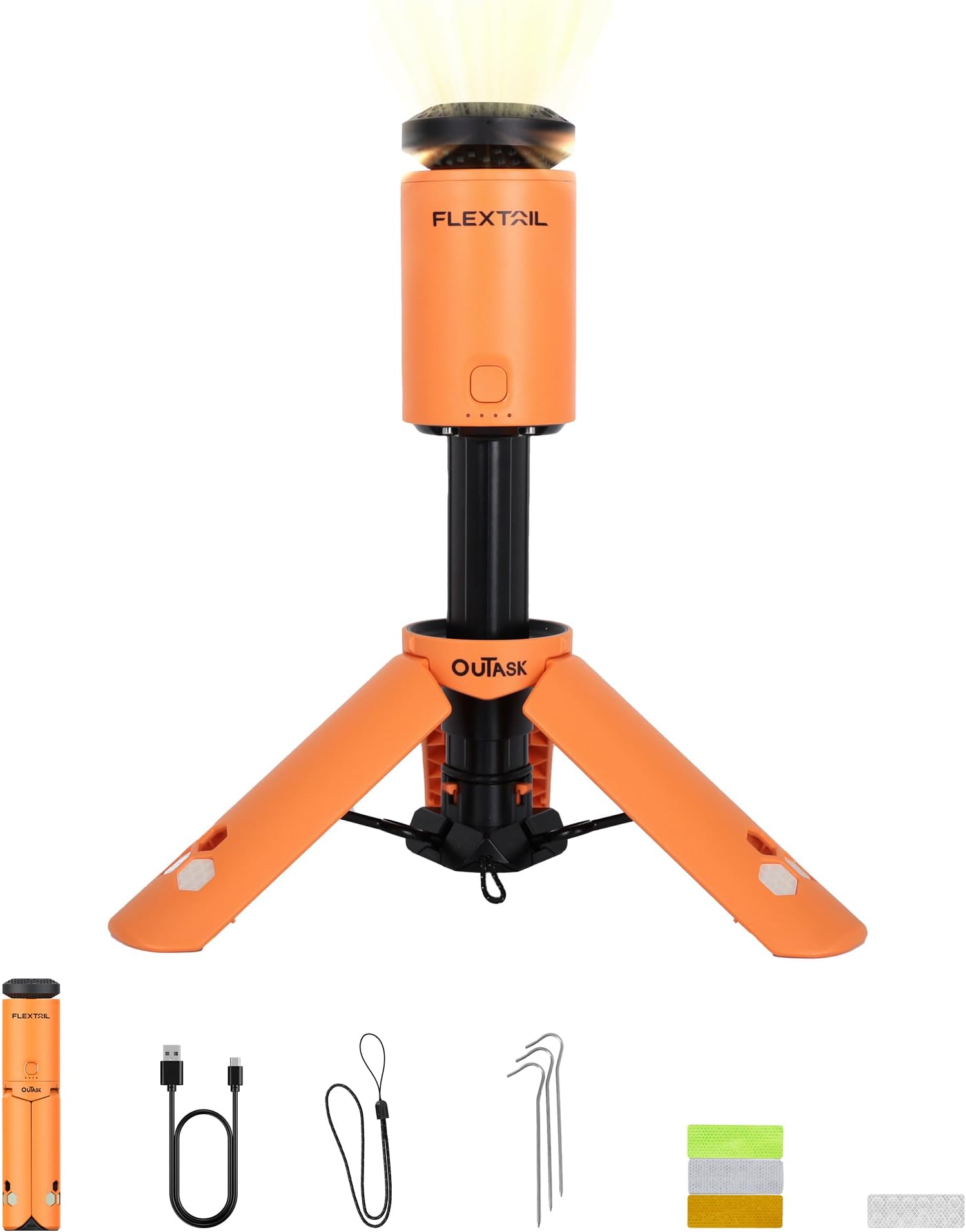 Amazon.com: FLEXTAILGEAR Portable EVO Lantern, LED Camping Lantern USB ...
