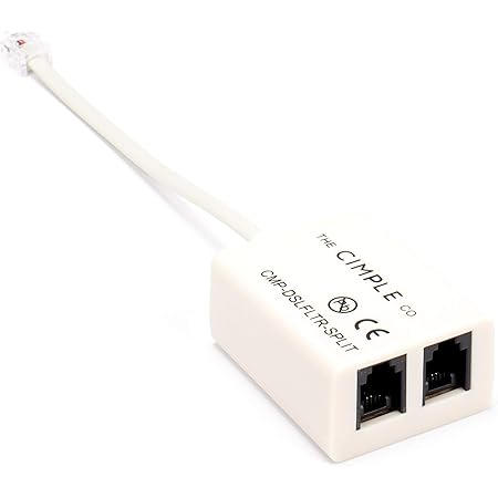 Amazon.com: in-line DSL Filter w/Splitter : Electronics