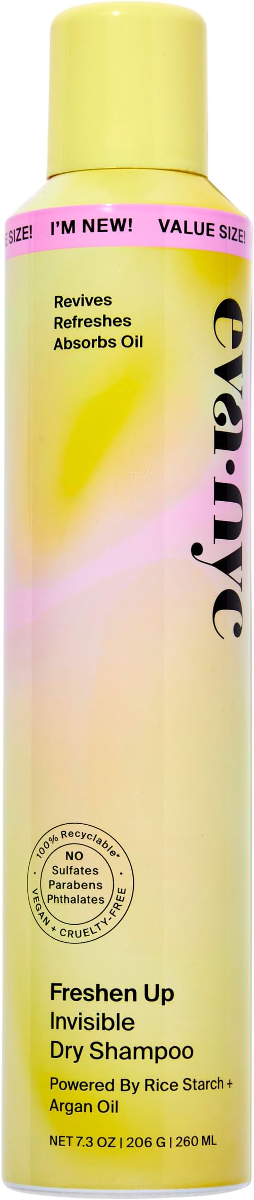 Amazon.com: Eva NYC Freshen Up Invisible Dry Shampoo, Refreshes Hair ...