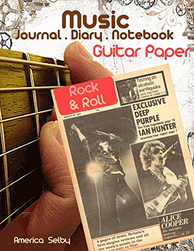 Amazon.com: Music Journal . Diary . Notebook: Music Paper for Writing ...