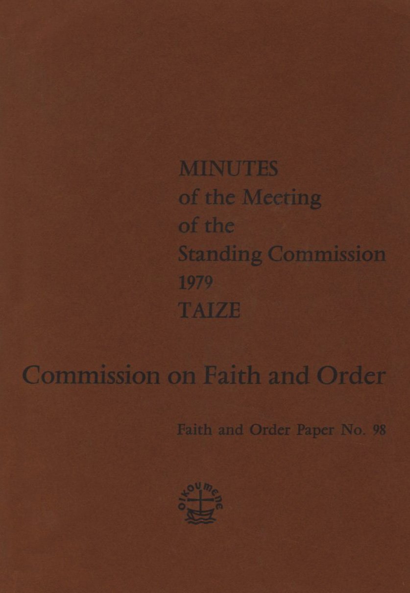Taize, France, 1979: World Council of Churches: 9782825406274: Amazon ...