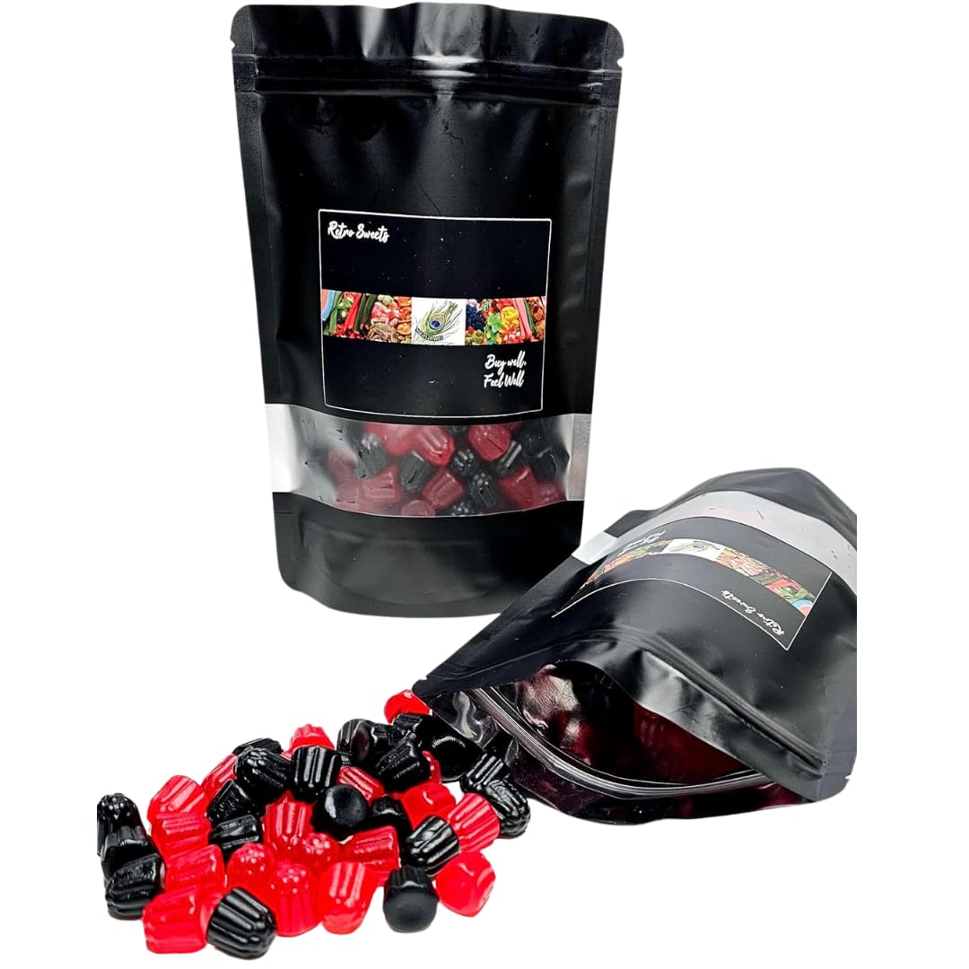 SKVDNTRADE8 Blackberry and Raspberry Gummy Sweets Fun With Our 500g bag ...
