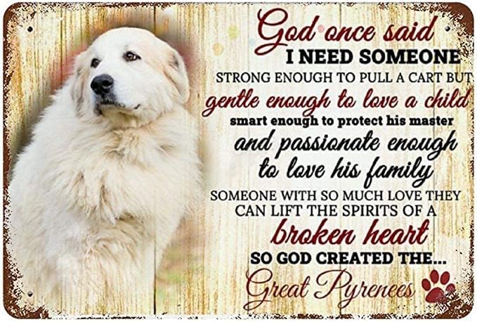 Amazon.com : Great Pyrenees 2.8 Seconds Sign : Yard Signs : Patio, Lawn ...