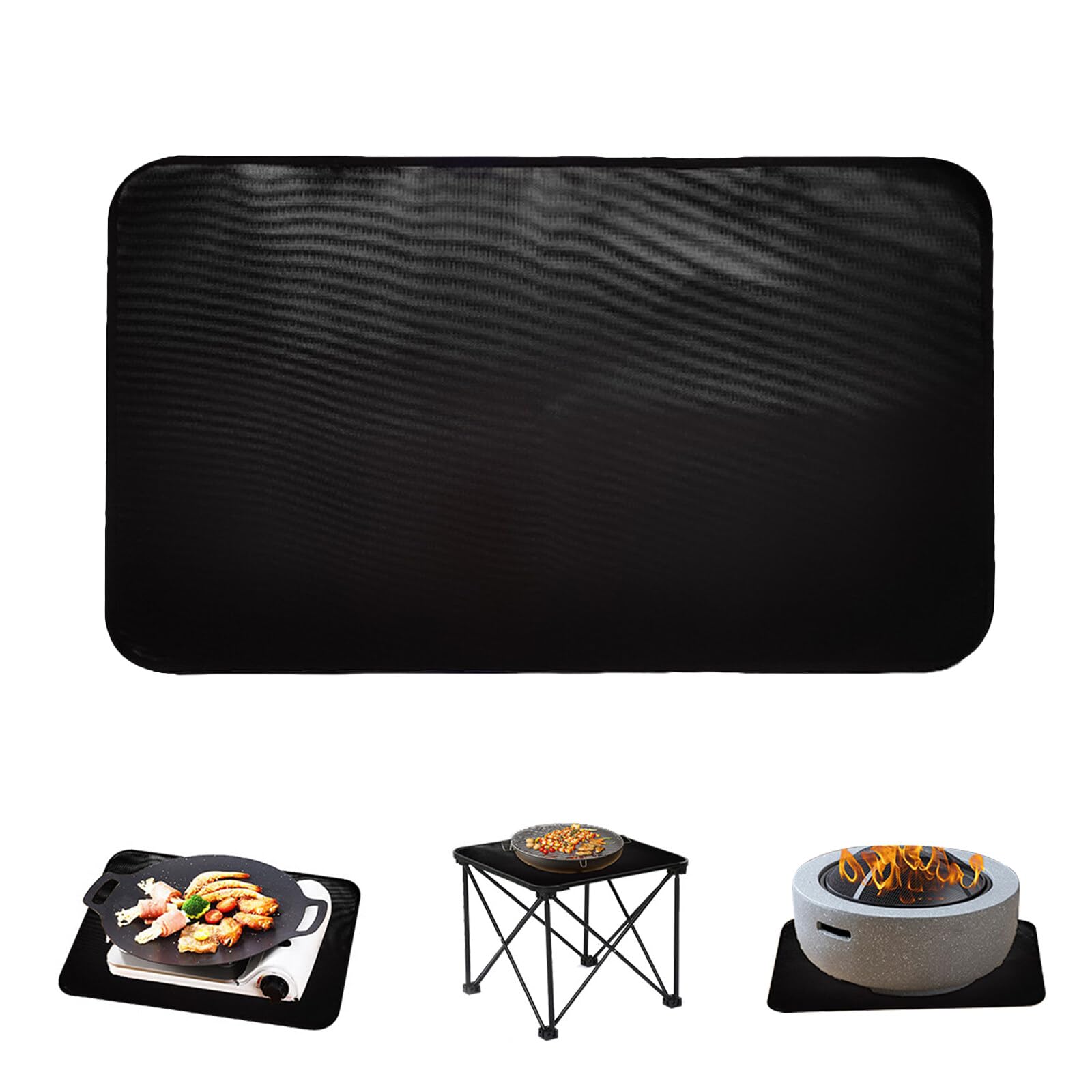 Gsrhzd Heat Resistant Mat, Heat Proof Mat, 18”×15” Waterproof Fireproof ...