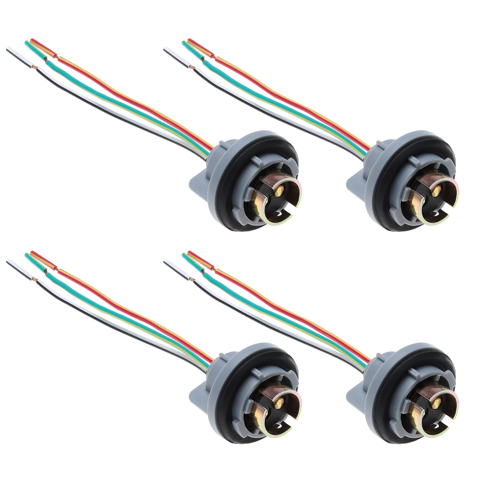 The Lord of the Tools 4PCS 1157 LED Bulb Socket BAY15D Lamp Holder ...